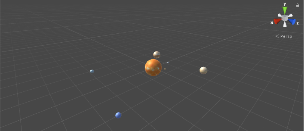 Unity 3D - 太阳系 · Xungerrrr's Blog